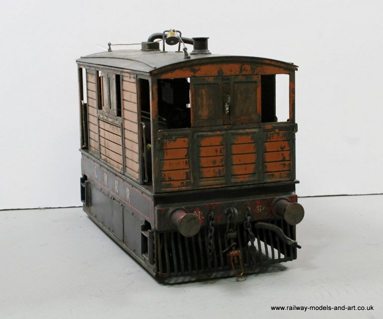 Weathered Connoisseur Models Tram Engine | Railway Models and Art Blog