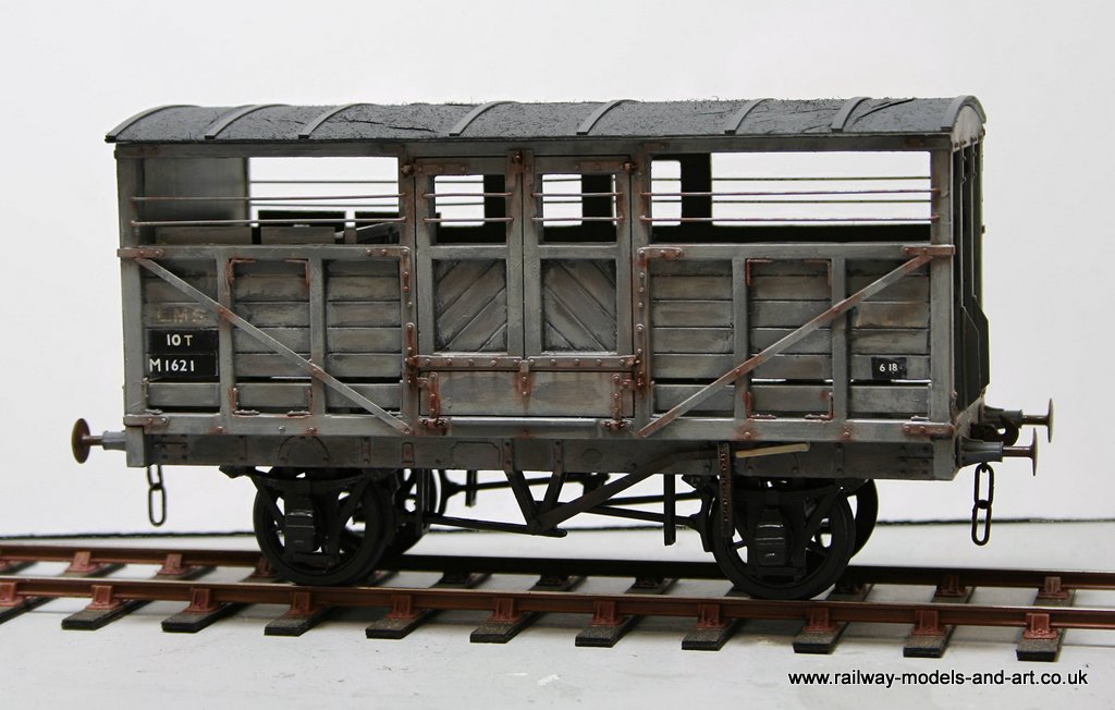 Slaters 7mm Cattle Wagons and BR Vans | Railway Models and Art Blog