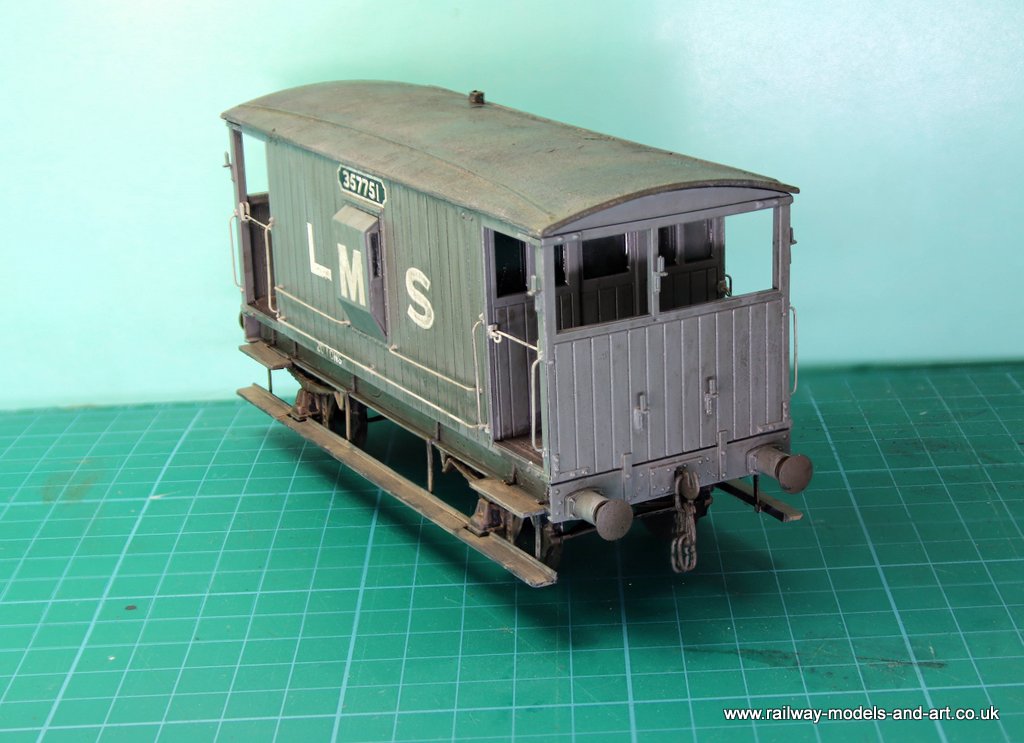 Parkside LMS Brake Van | Railway Models and Art Blog